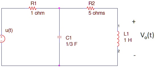 SOLVED: Draw the s-domain equivalent circuit. Assume all intial ...