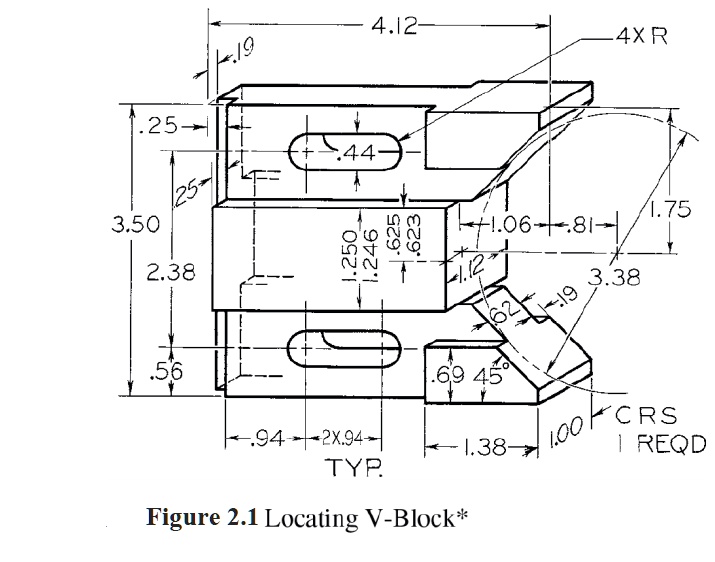 SOLVED: Using the CAD application, sketch the necessary orthographic views. Present the ...