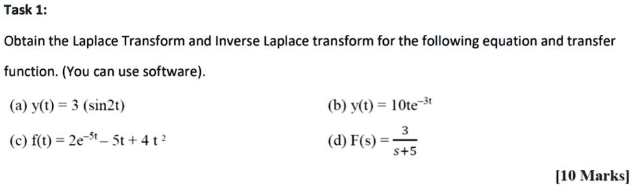 Solved Text Instructions Use Scilab Software To Simulate And Obtain Output Task 1 Obtain