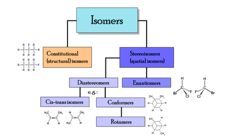 SOLVED: Isomers Constitutional (structural) isomers Stereoisomers ...