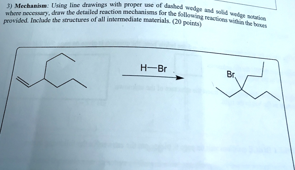 3 mechanism using line drawings with proper use of dashed wedge where necessary draw the ...