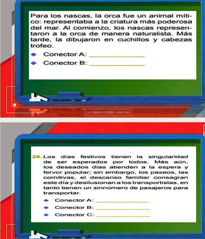 ayudame amik por fa para los nascas la orca fue un animal miti co ...