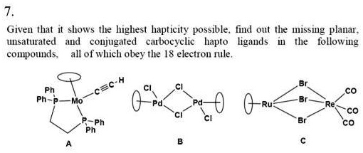 SOLVED: Gwen, that it shows the highest hapticity possible. Find out ...