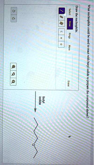 SOLVED:Sclect Draw "hat 1 1 Rings Morc used t0 react with [ iodide ...