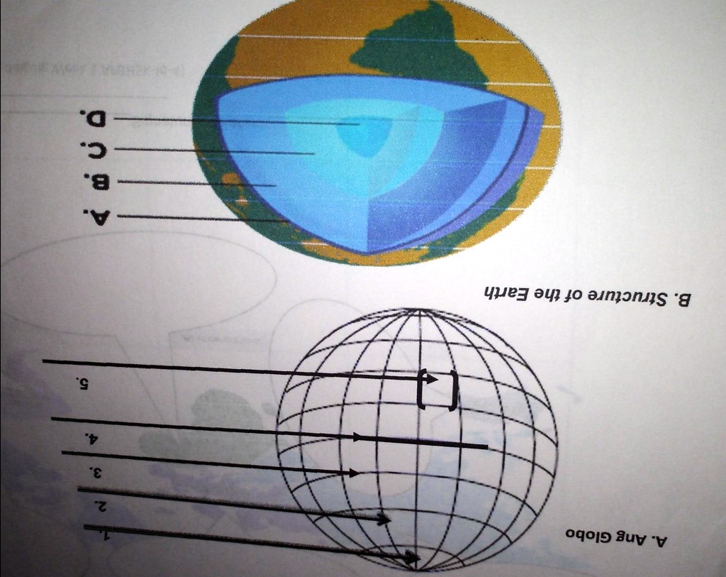 SOLVED: "PANUTO: lagyan ng label ang mga sumusunod. 0 U 0 Structure of ...