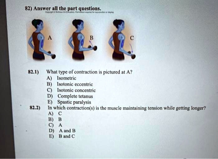 SOLVED: Answer all the part questions. 82.1) What type of contraction ...