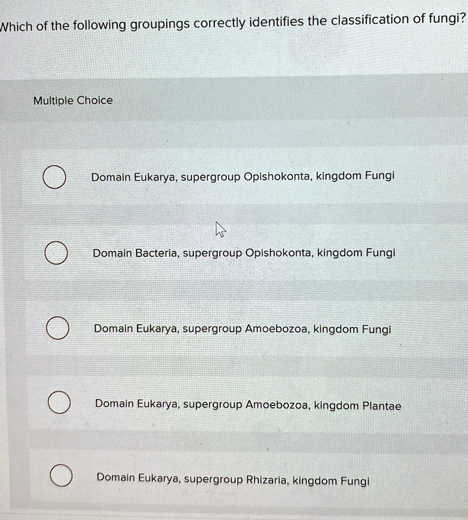 Which of the following groupings correctly identifies the ...