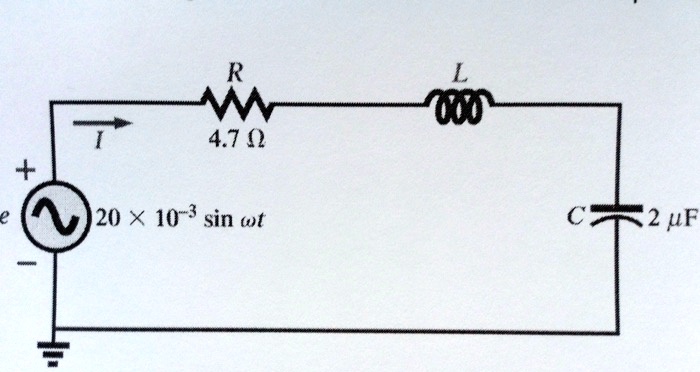 VIDEO solution: Resonant frequency at 1800 Hz. Find values of inductive ...