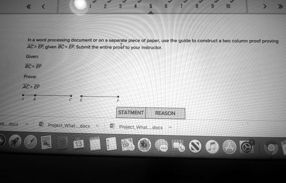 in a word processing document or on separate piece of paper use the guide to construct two ...