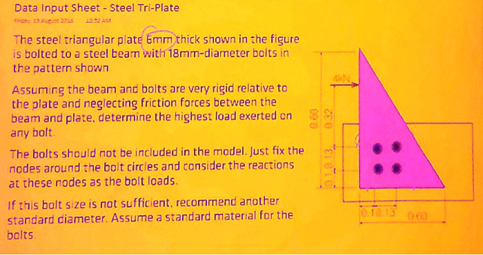 Data Input Sheet - Steel Tri-Plate Friday 19 August 2010 12:52 AM The ...
