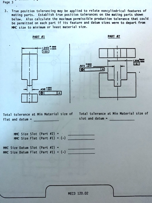 Page 3 3. True position tolerancing may be applied to relate...