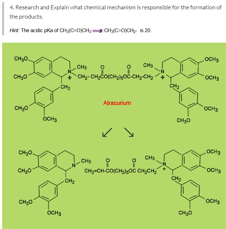 SOLVED: Research and Explain what chemical mechanism is responsible for ...