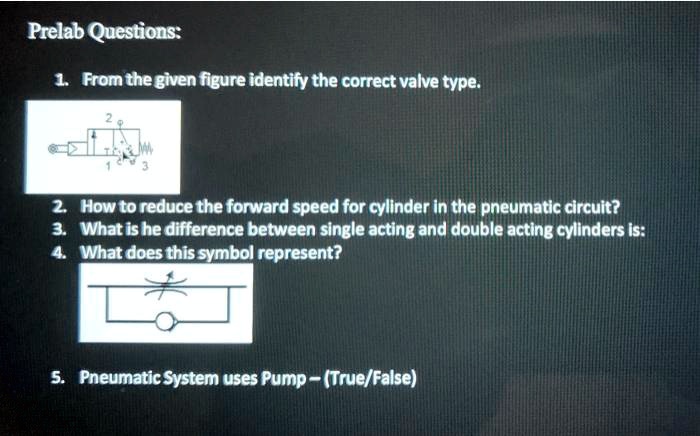 SOLVED: Prelab Questions: From the given figure, identify the correct ...