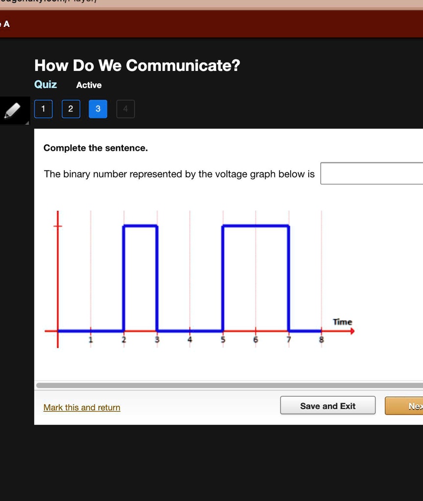 SOLVED: 'Which term means the push that makes electrons move in a wire? A How Do We Communicate ...
