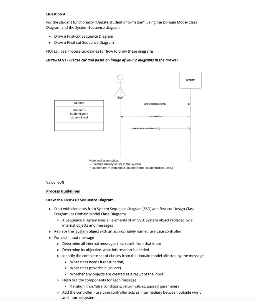 Texts: Draw the Final-Cut Sequence Diagram Add a view layer interface class before the ...