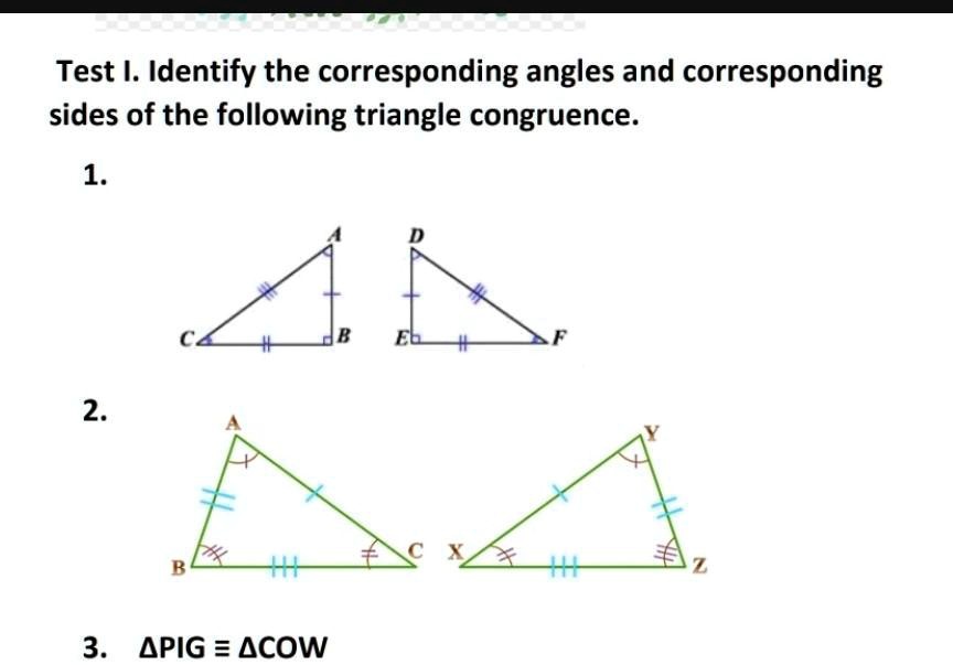 VIDEO solution: Identify the corresponding angles and corresponding ...