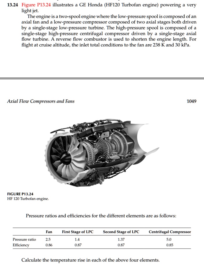SOLVED: (page 1049, Ahmed F. El-Sayed, Aircraft Propulsion and Gas ...