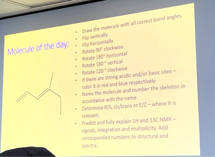 bond angles with all correct mole ecule draw the flip vertically flip ...