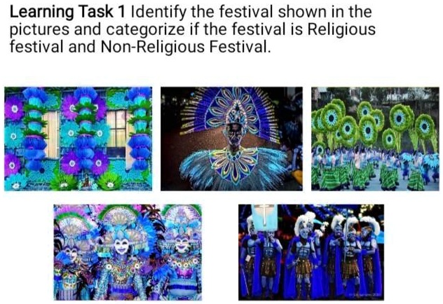 VIDEO solution: Learning Task 1: Identify the festival shown in the ...