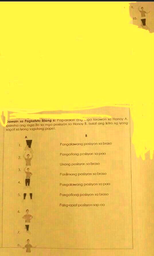 SOLVED: Gawain sa Pagkatuto Bilang 6: Pag-aralan ang mga larawan sa ...
