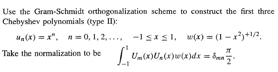 SOLVED: Take the normalization to be