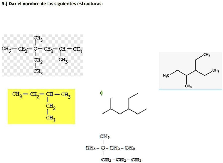 ayudaaaa lo necesito para hoy 3 dar el nombre de las siguientes ...