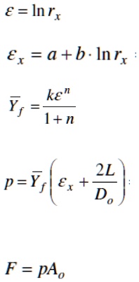 SOLVED: A billet 76 mm long and 25 mm in diameter is extruded in a ...