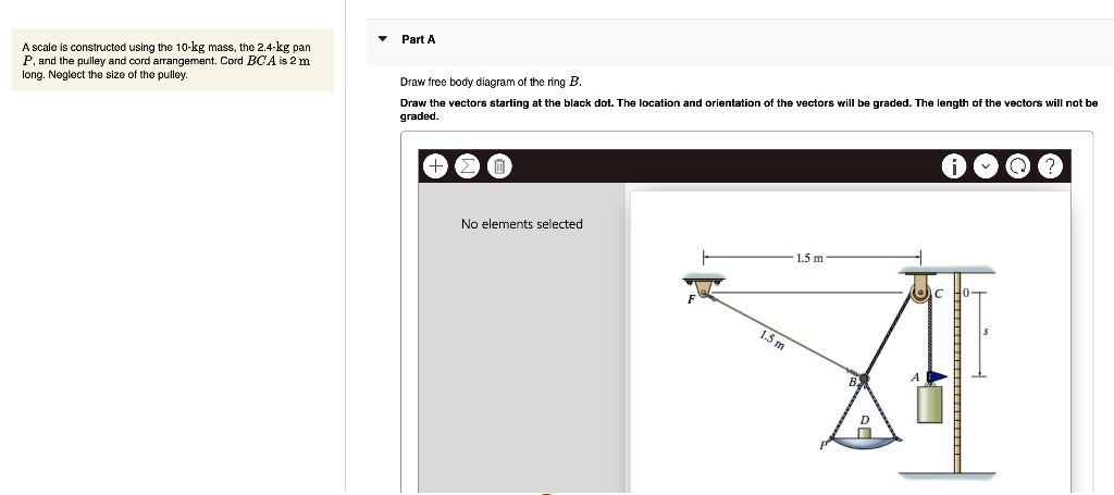 a scale is constructed using the 10 kg mass the 24 kg pan p and the ...