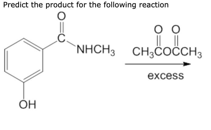 SOLVED: Predict the product for the following reaction: NHCH3 + CH ...