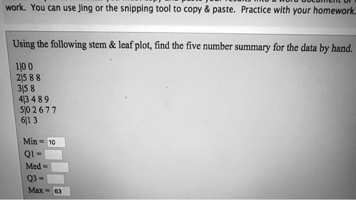 SOLVED: work: You can use Jing or the snipping tool to copy paste ...