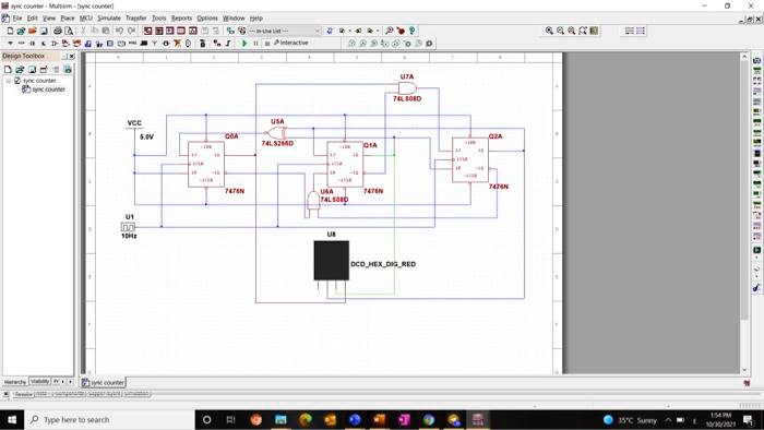 Solved Design A 4 Bit Synchronous Irregular Counter In The Following Sequence See Your Group