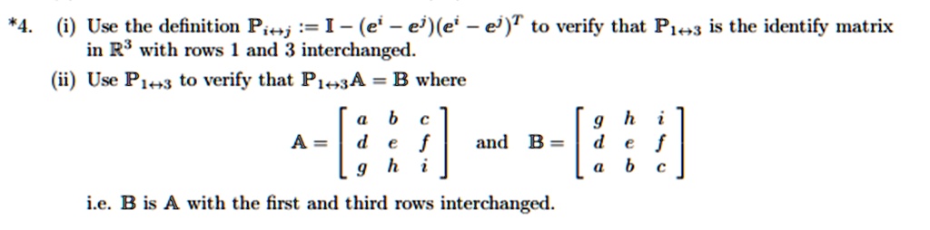 SOLVED:44 (i) Use the definition P ~ FI-(e' e')(e' e) to verify that ...