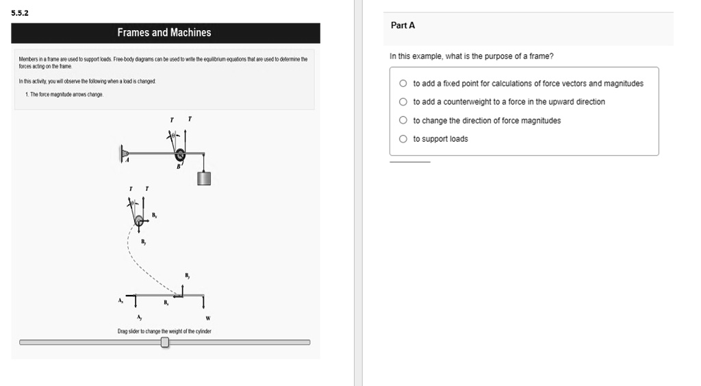 SOLVED: Part A In this example, what is the purpose of a frame? - to ...