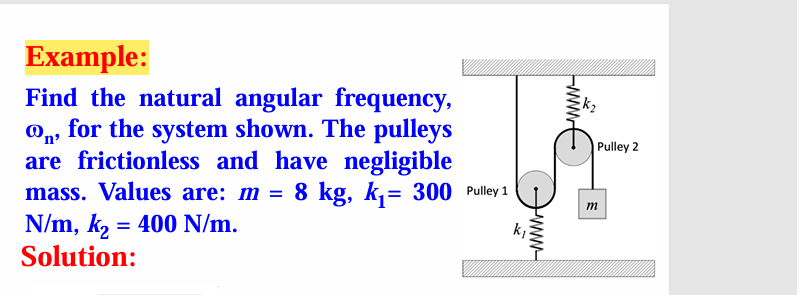 example find the natural angular frequency oplusmathrmn for the system ...