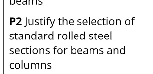 SOLVED: Text: beams P2 Justify the selection of standard rolled steel ...