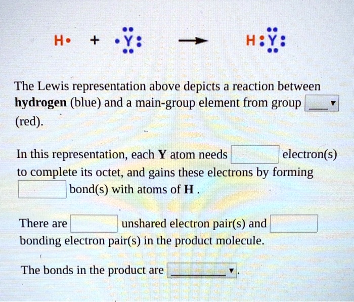 hay h the lewis representation above depicts a reaction between ...