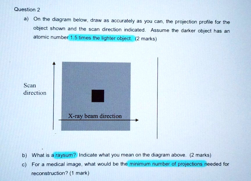 SOLVED: Question 2: On the diagram below, draw as accurately as you can ...