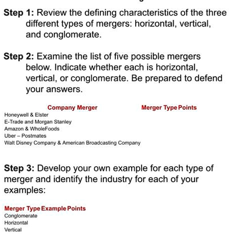step 1 review the defining characteristics of the three different types ...