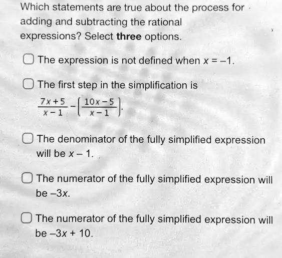 Which statements are true about the process for adding and...