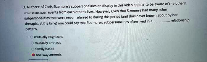 3. All three of Chris Sizemore's subpersonalities on display in this ...