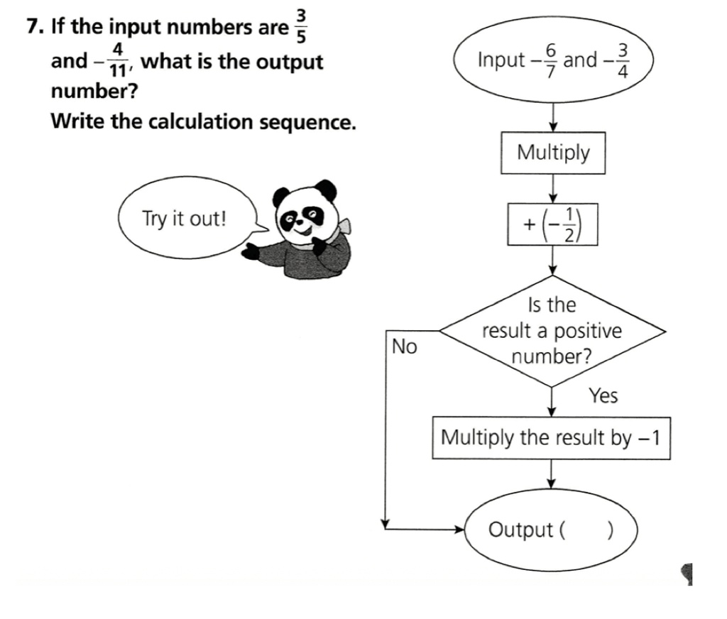 Solved 7 If The Input Numbers Are 3 And 11 What Is The Output Number 0213