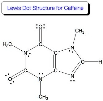 SOLVED: Consider the caffeine molecule shown below. Check all of the ...