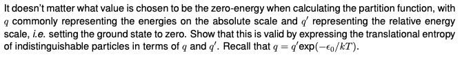 SOLVED: It doesn't matter what value is chosen to be the zero-energy when calculating the ...