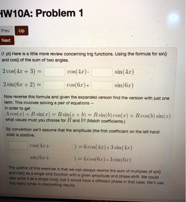 iwioa problem 1 prev up next 1 pt here is a little more review ...