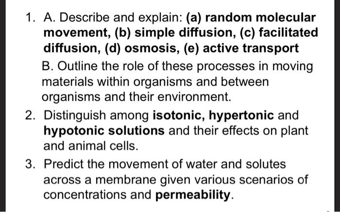 SOLVED: 1.A.Describe and explain:(a) random molecular movement,(b ...