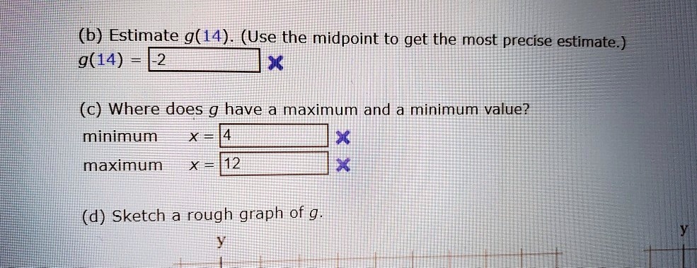 b estimate g14 use the midpoint to get the most precise estimate 914 2 ...