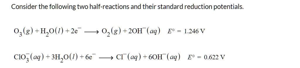 Solved Calculate E° For The Spontaneous Redox Reaction That Occurs