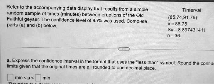 SOLVED: Texts: Refer to the accompanying data display that results from ...
