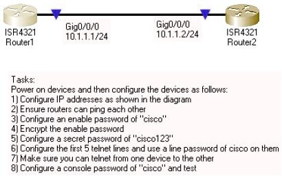 SOLVED: Simple steps on how to do this in Cisco Packet Tracer? Power on devices and then ...