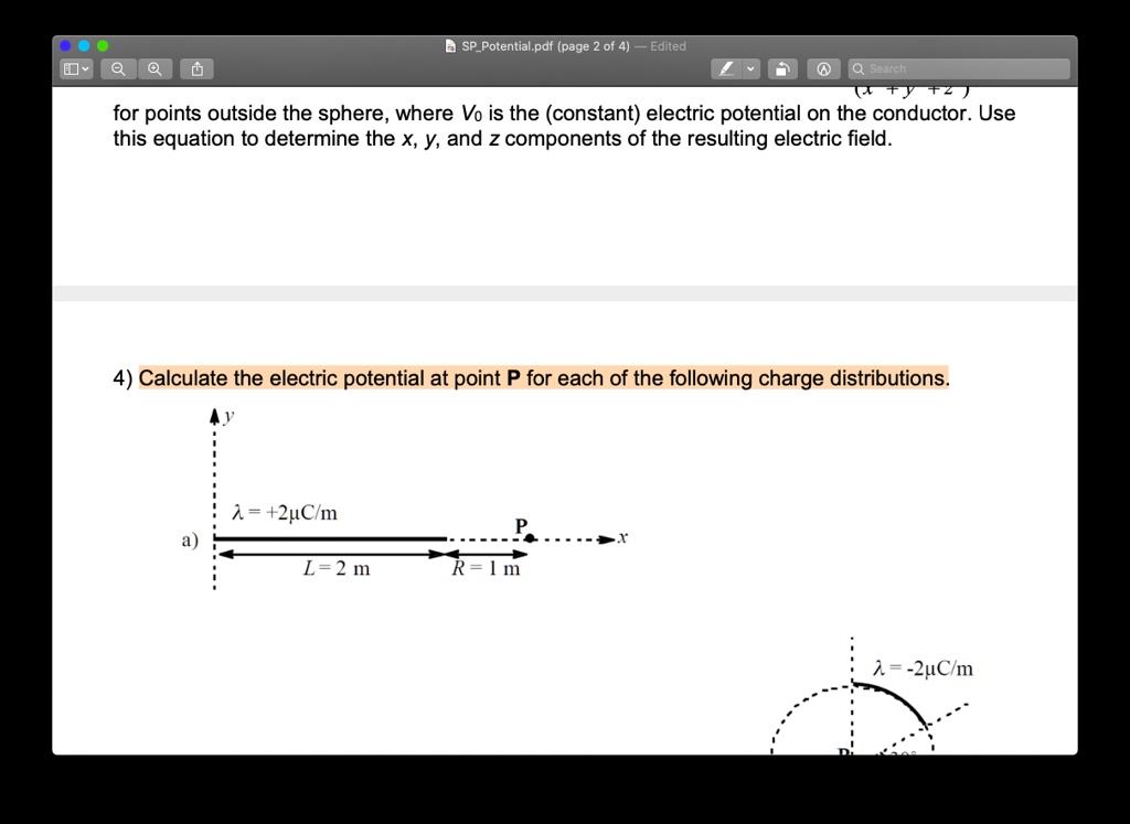 sppotential pdt page 0i 41 edited e for points outside the sphere where ...